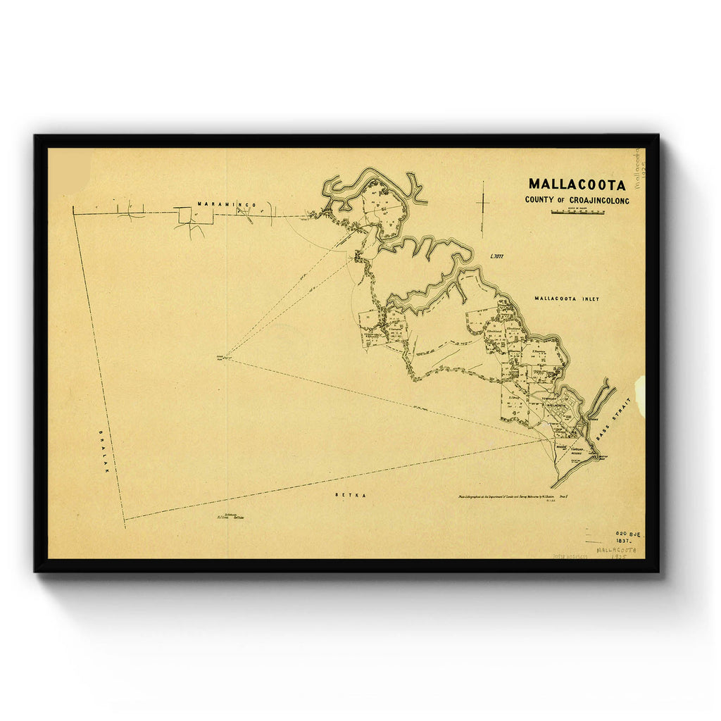 Mallacoota, Victoria Vintage Maps
