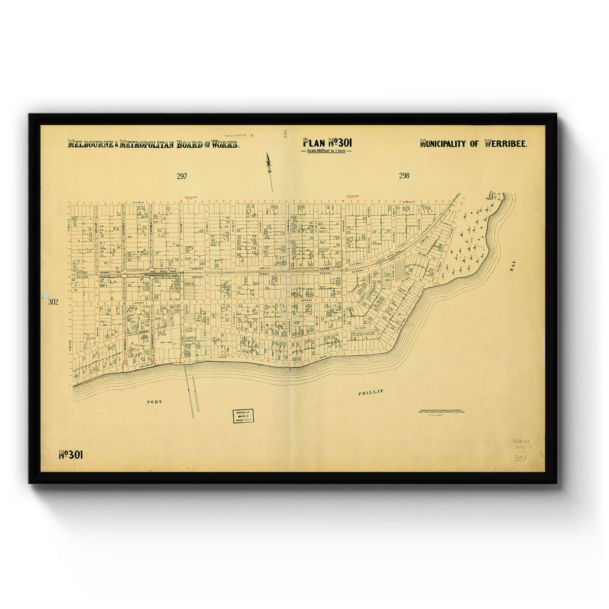 Werribee, Victoria Australia Vintage Map #8 (1940) – Vintage Maps