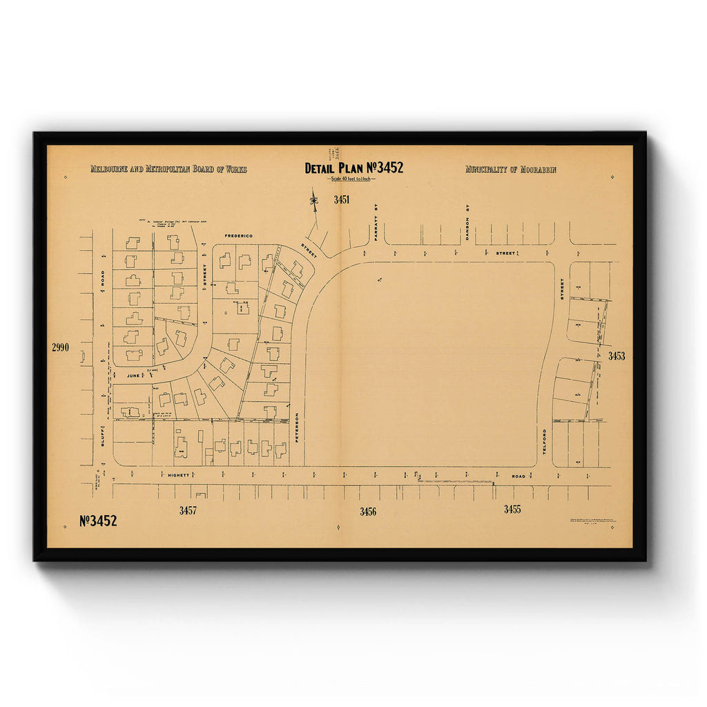 Highett, Victoria Vintage Maps