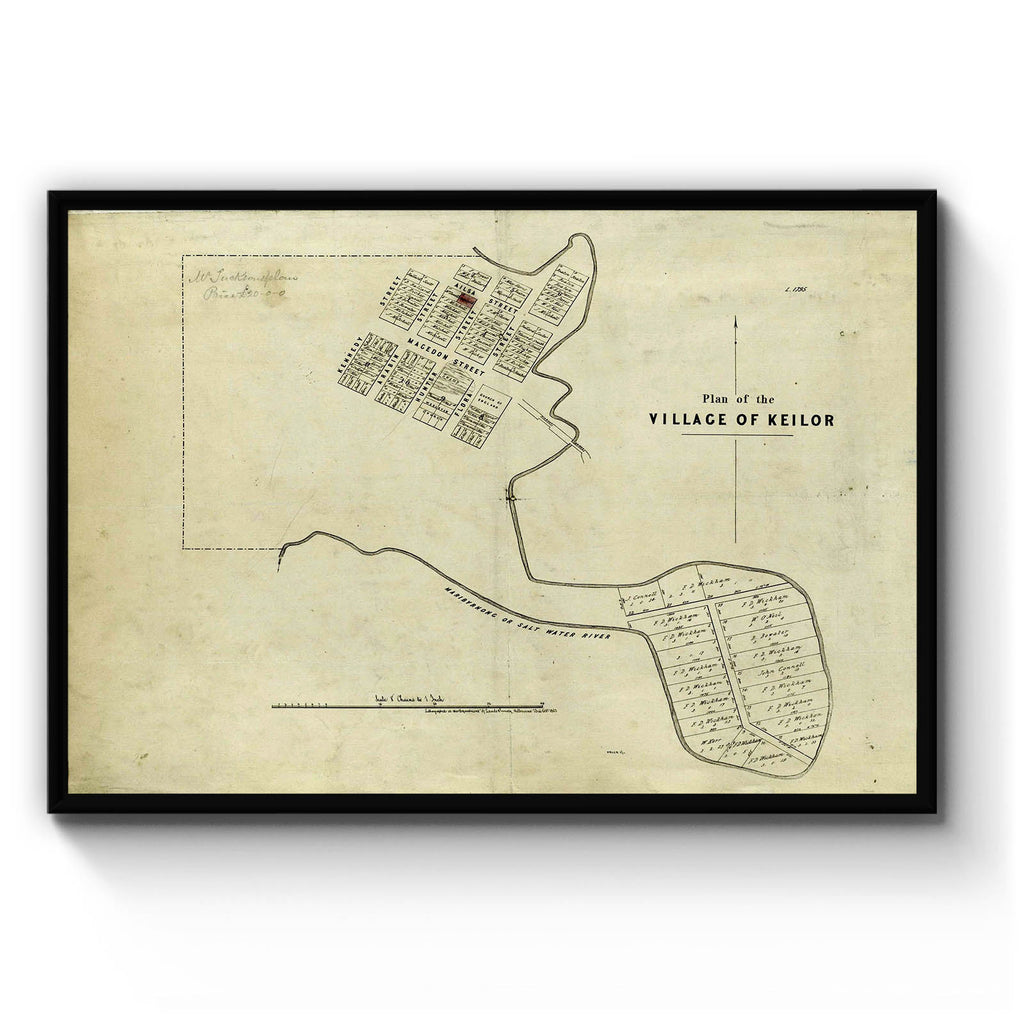 Keilor, Victoria Vintage Maps