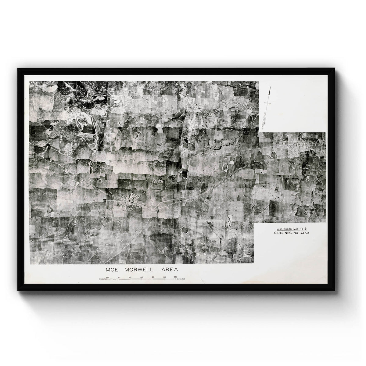 Morwell, Victoria Australia Vintage Map #4 (194-?) – Vintage Maps