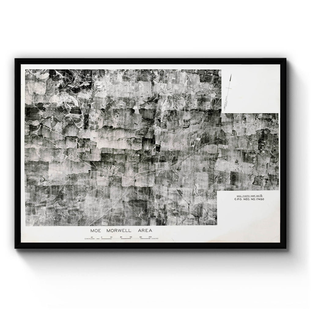 Morwell, Victoria Vintage Maps