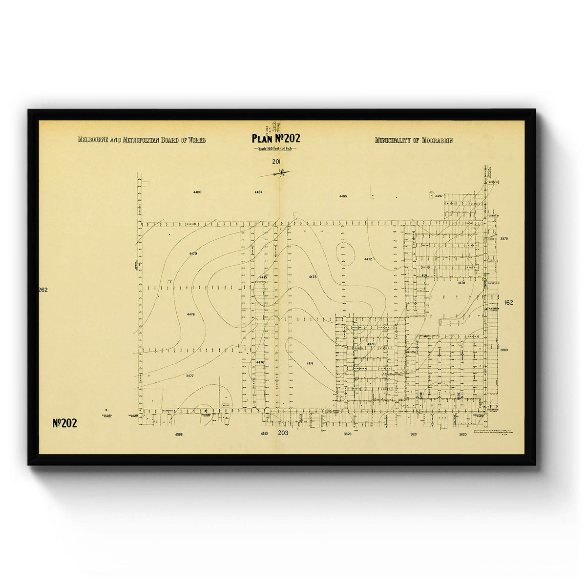 Bentleigh, Victoria Australia Vintage Map #4 (1948) – Vintage Maps