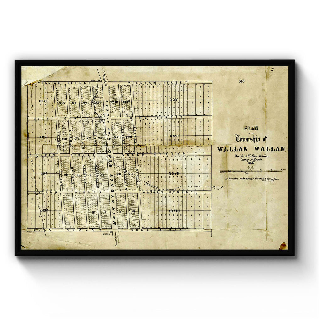 Wallan, Victoria Vintage Maps