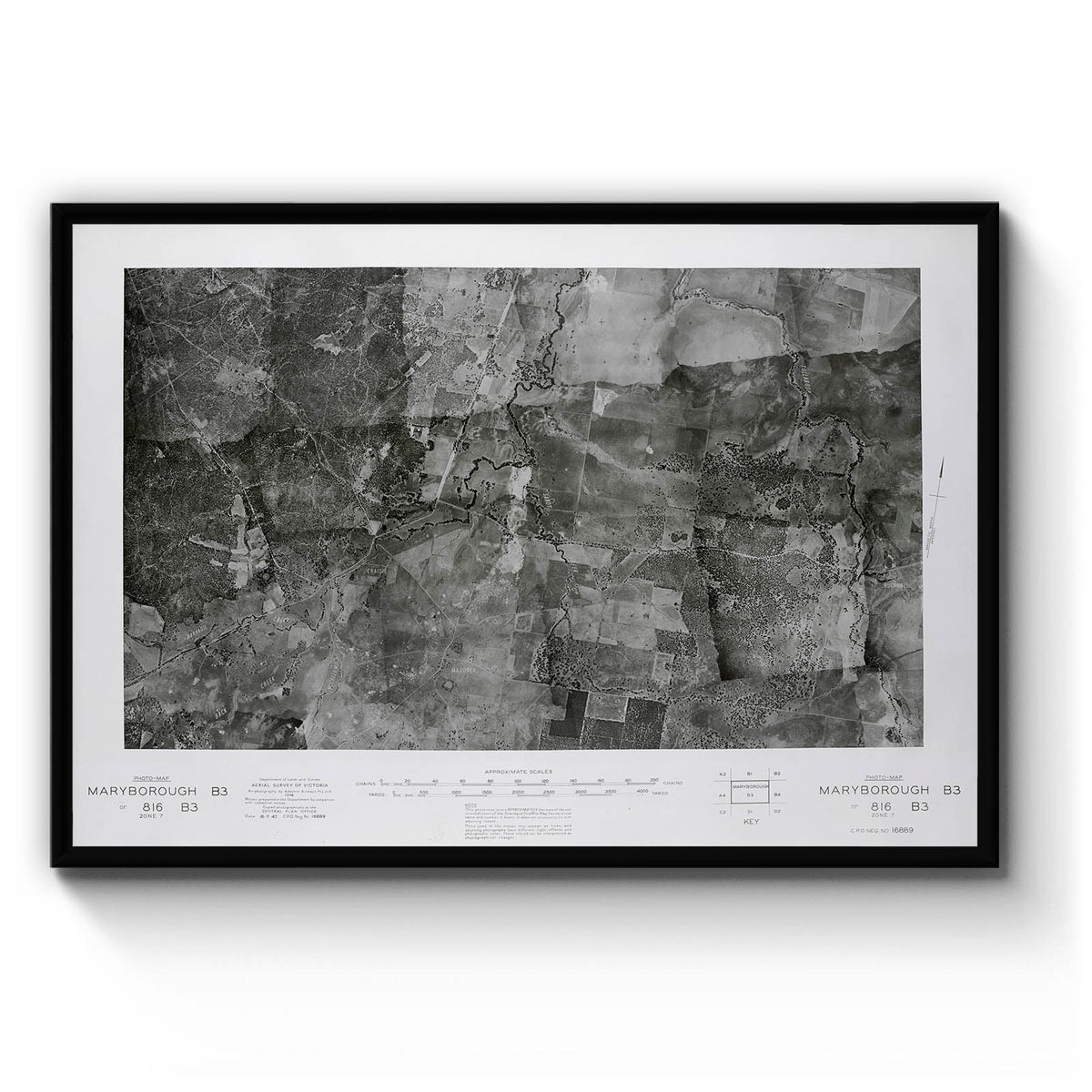 Craigie, Victoria Australia Vintage Map #7 (1947) – Vintage Maps