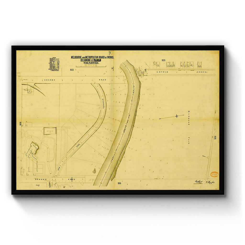 Toorak, Victoria Vintage Maps – Page 3