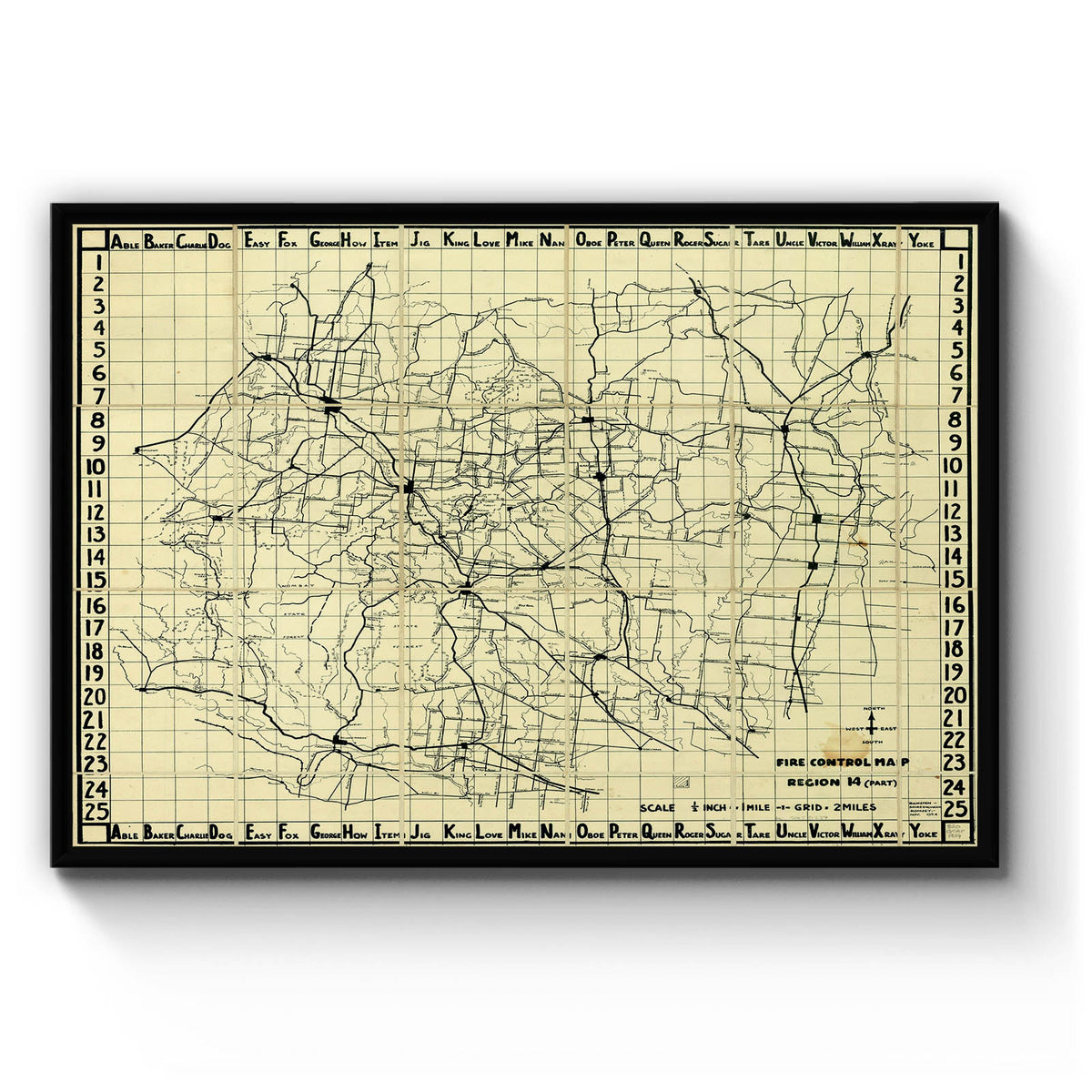 Gisborne, Victoria Australia Vintage Map #16 (1954) – Vintage Maps