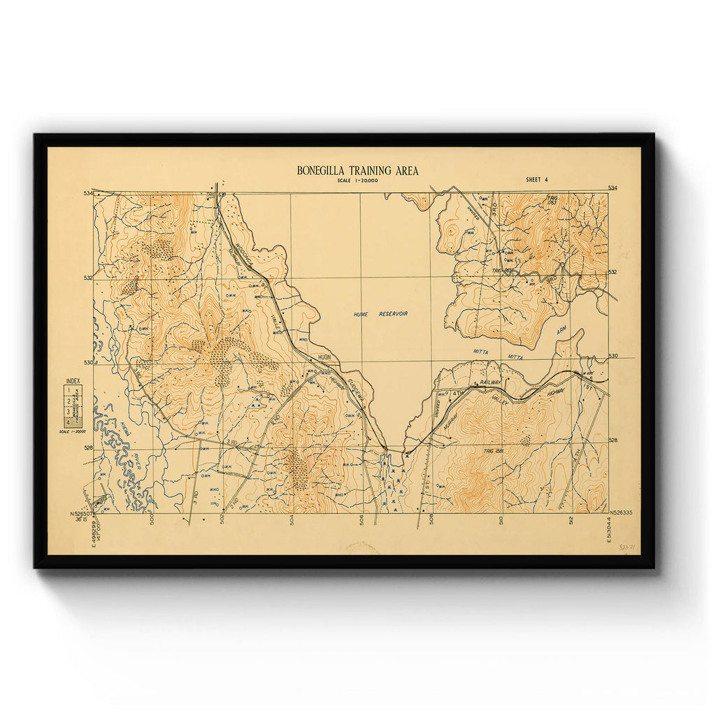 Bonegilla, Victoria Vintage Maps