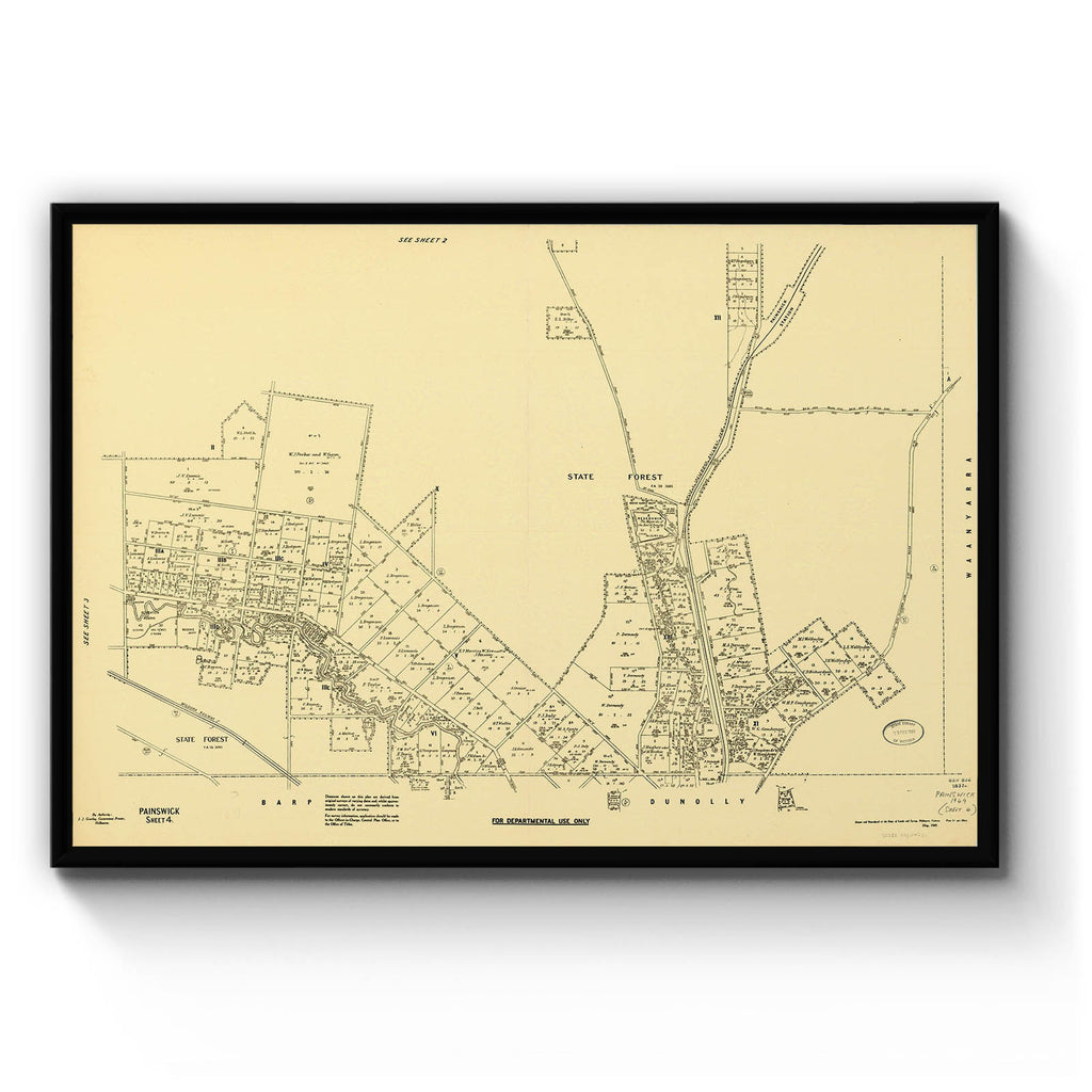 Dunolly, Victoria Vintage Maps