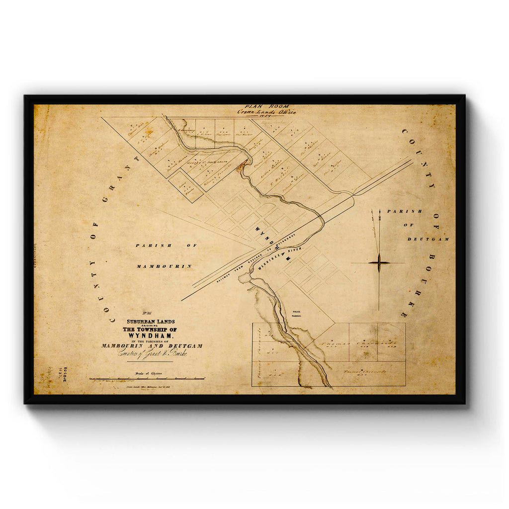 Wyndham, Victoria Vintage Maps