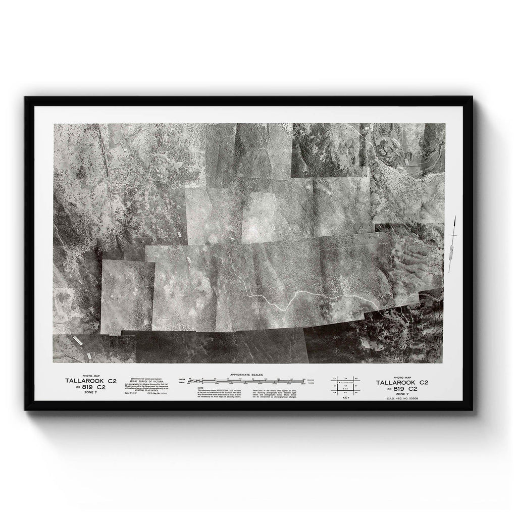 Tallarook, Victoria Vintage Maps