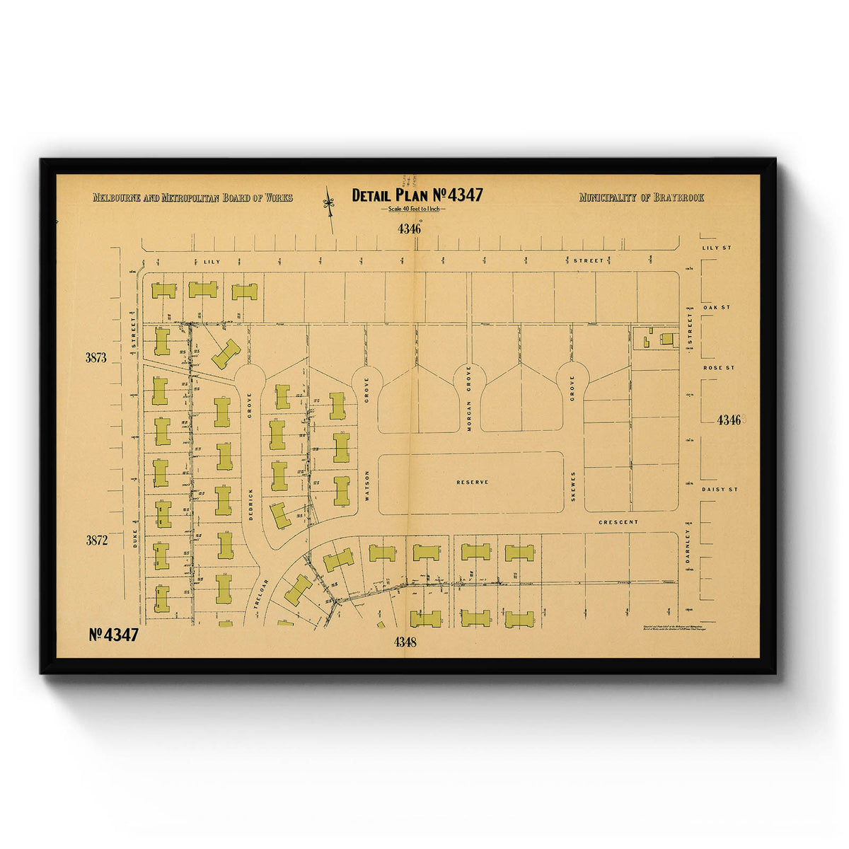 Maribyrnong, Victoria Australia Vintage Map #15 (1945) – Vintage Maps