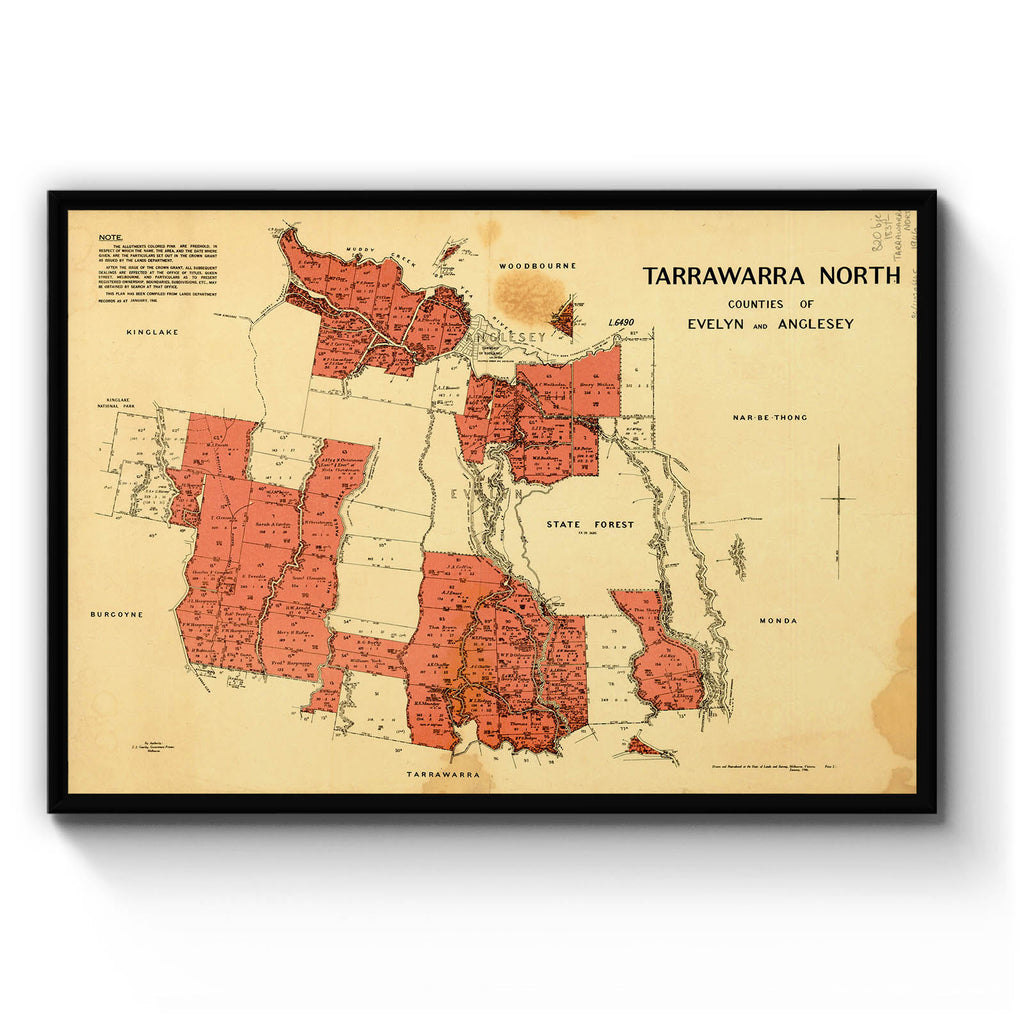 Anglesea, Victoria Vintage Maps