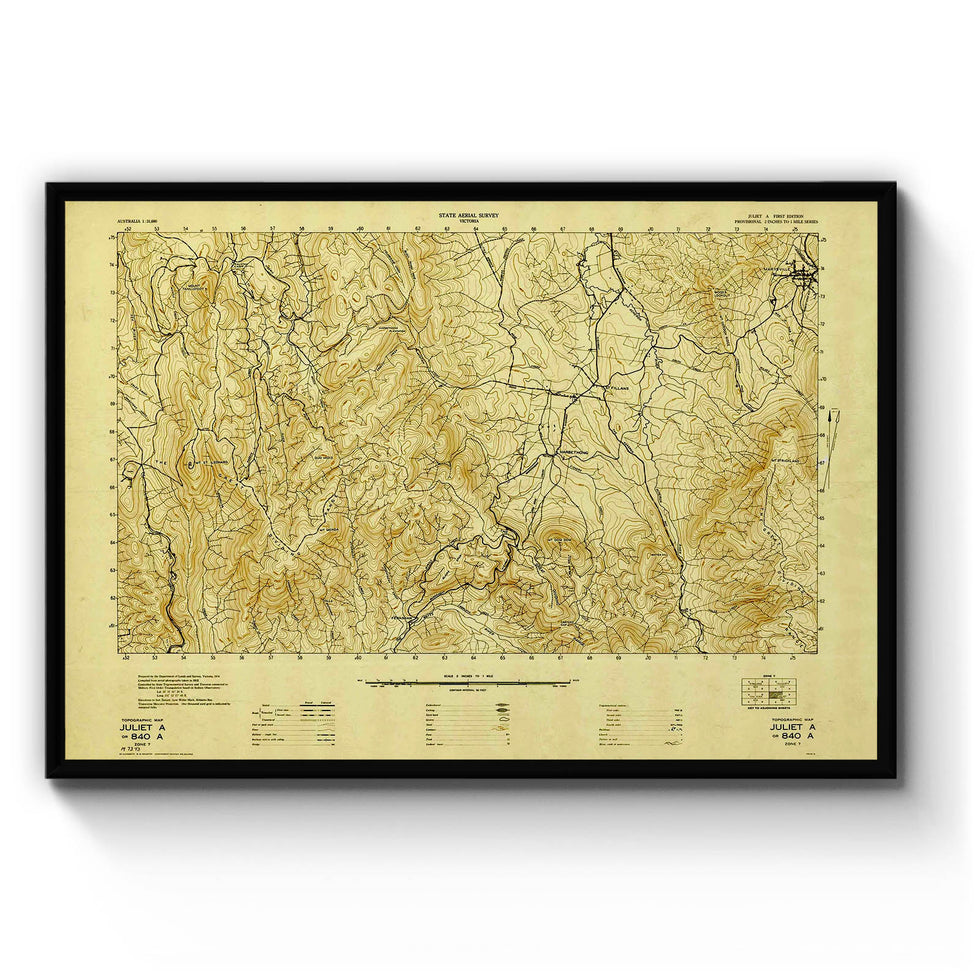 Marysville, Victoria Vintage Maps