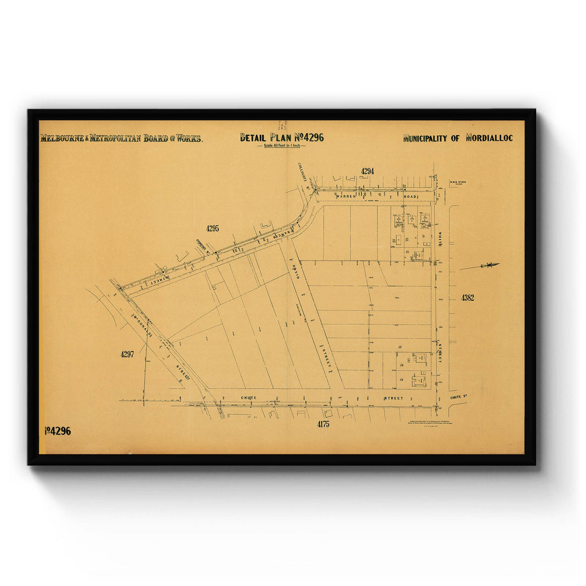 Mordialloc, Victoria Australia Vintage Map #65 (1940) – Vintage Maps