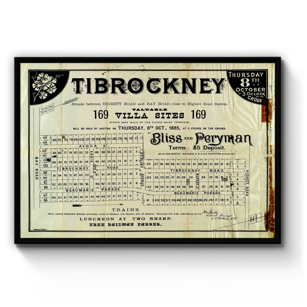 Highett, Victoria Vintage Maps