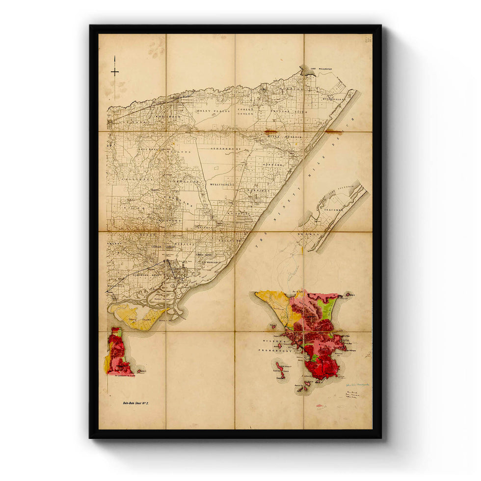 Morwell, Victoria Vintage Maps