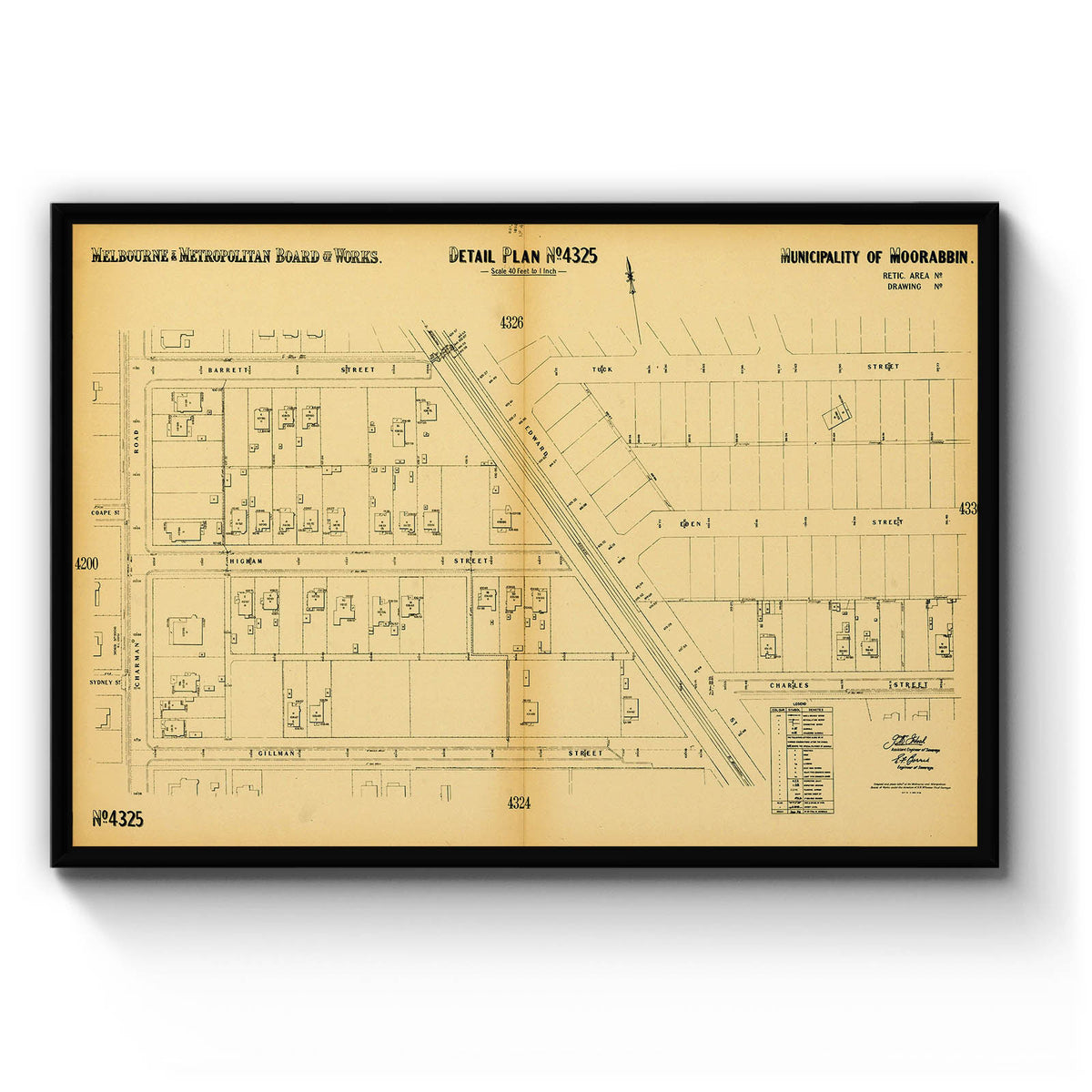 Cheltenham, Victoria Australia Vintage Map #20 (1940) – Vintage Maps
