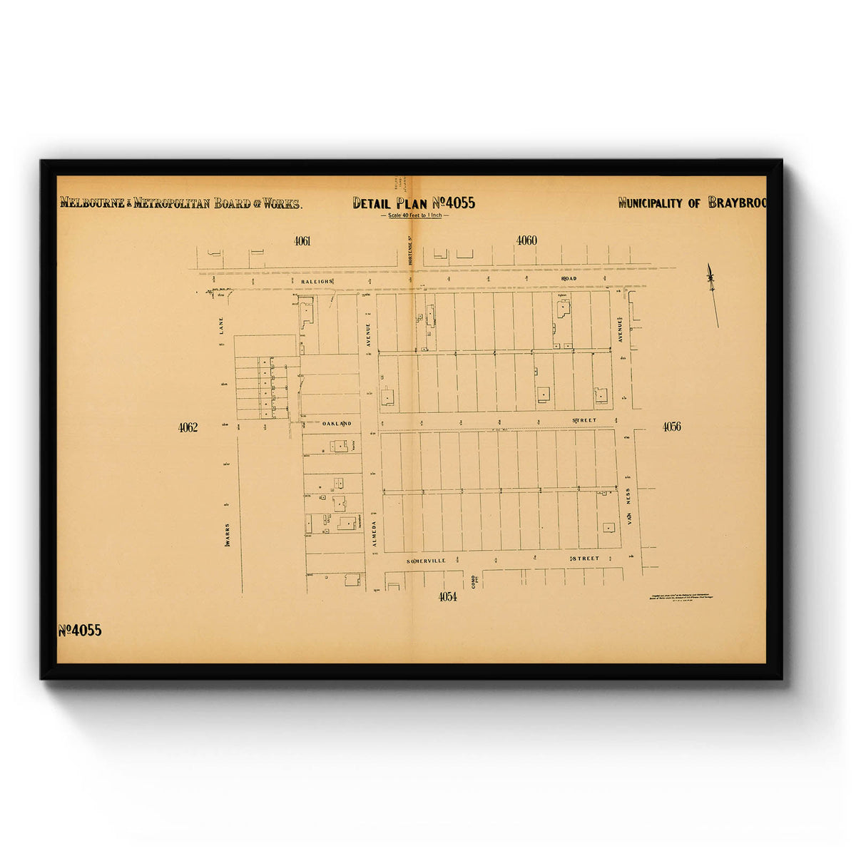 Braybrook, Victoria Australia Vintage Map #23 (1942) – Vintage Maps