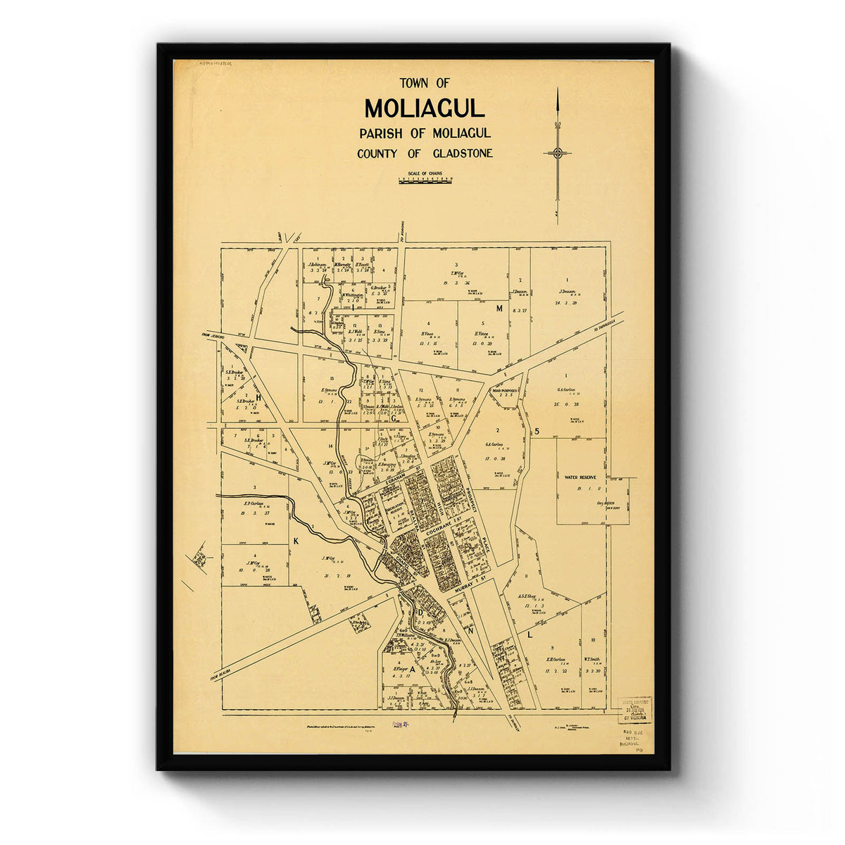 Moliagul, Victoria Australia Vintage Map #7 (1931) – Vintage Maps