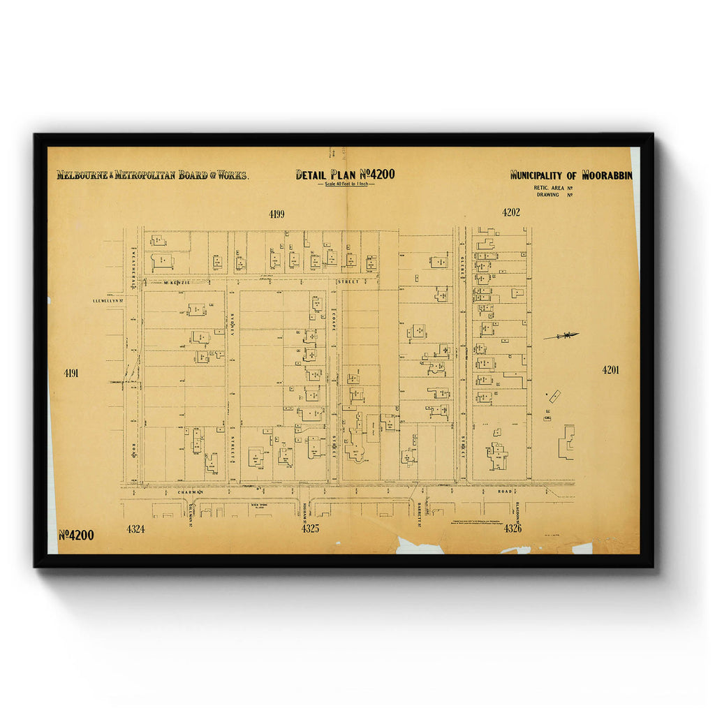 Cheltenham, Victoria Vintage Maps