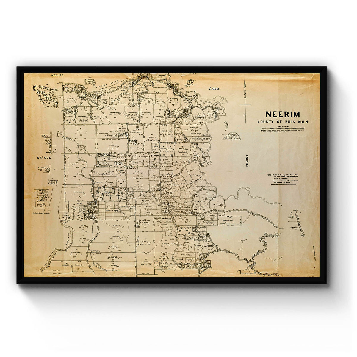 Neerim, Victoria Australia Vintage Map #7 (1932) – Vintage Maps