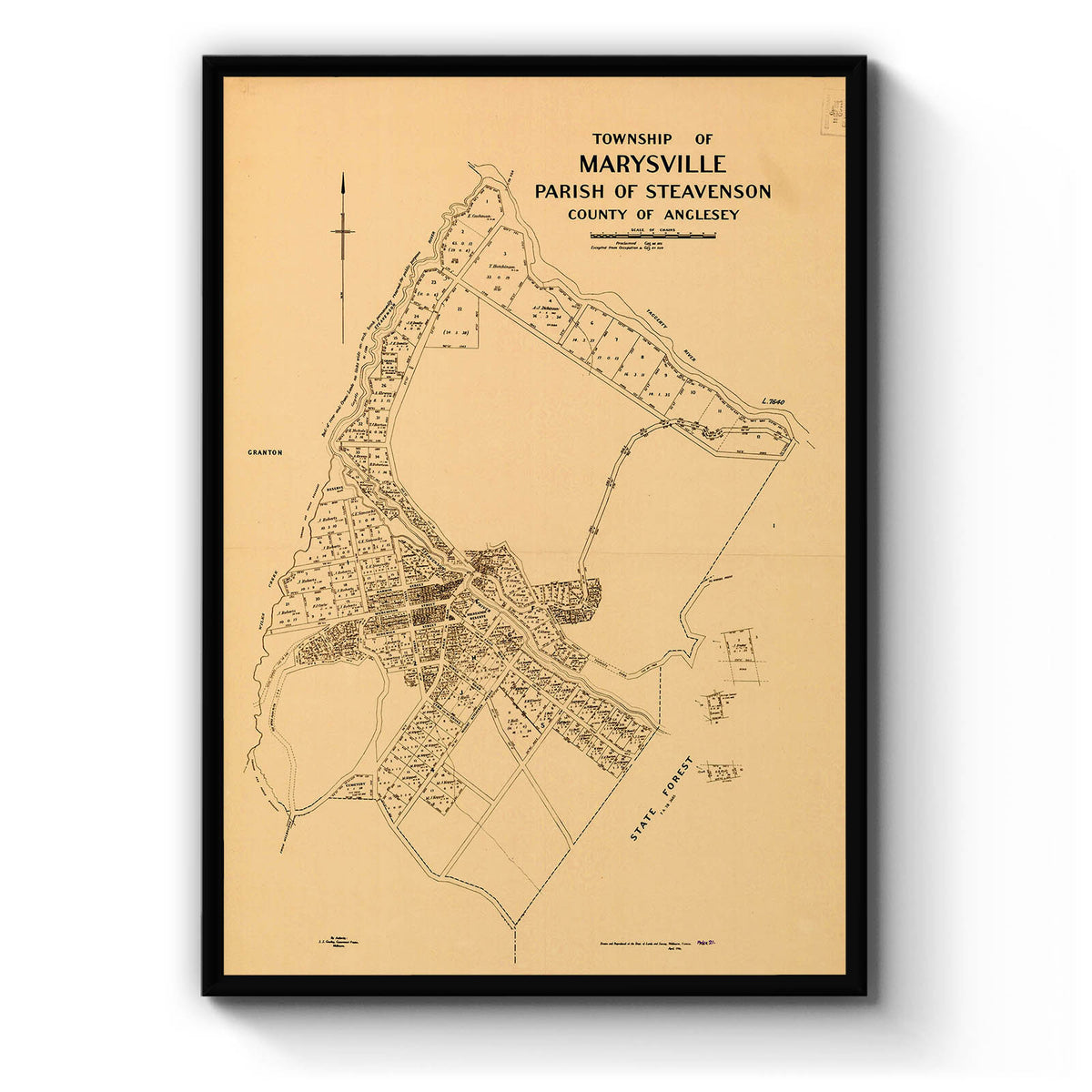 Marysville, Victoria Australia Vintage Map #7 (1946) – Vintage Maps