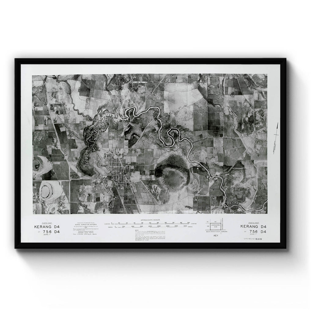 Kerang, Victoria Vintage Maps
