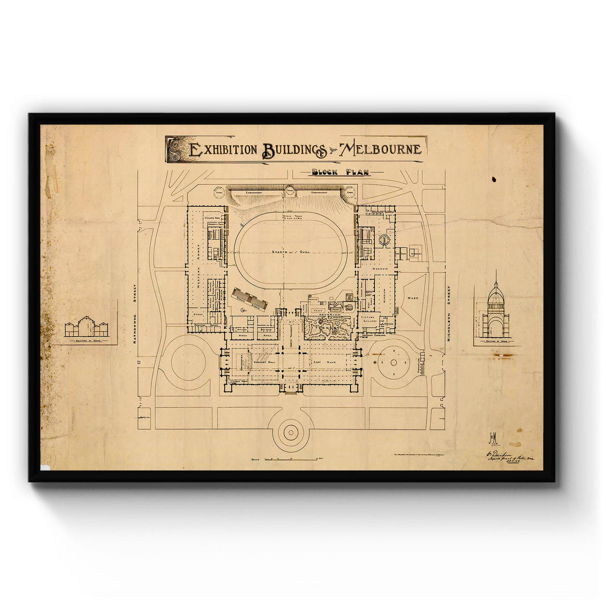 Carlton, Victoria Australia Vintage Map #24 (1898) – Vintage Maps