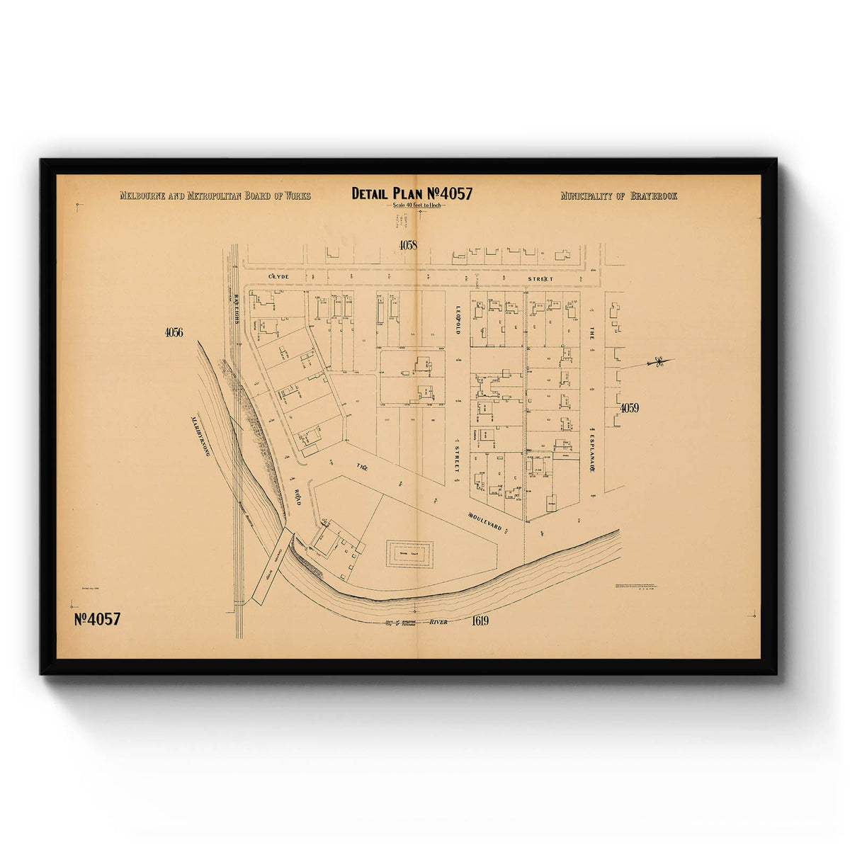 Maribyrnong, Victoria Australia Vintage Map #12 (1946) – Vintage Maps