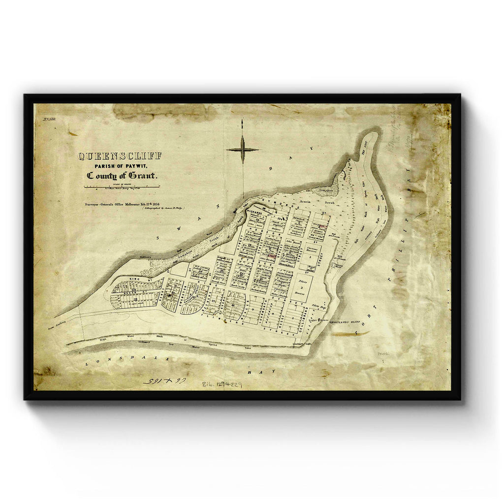 Queenscliff, Victoria Vintage Maps