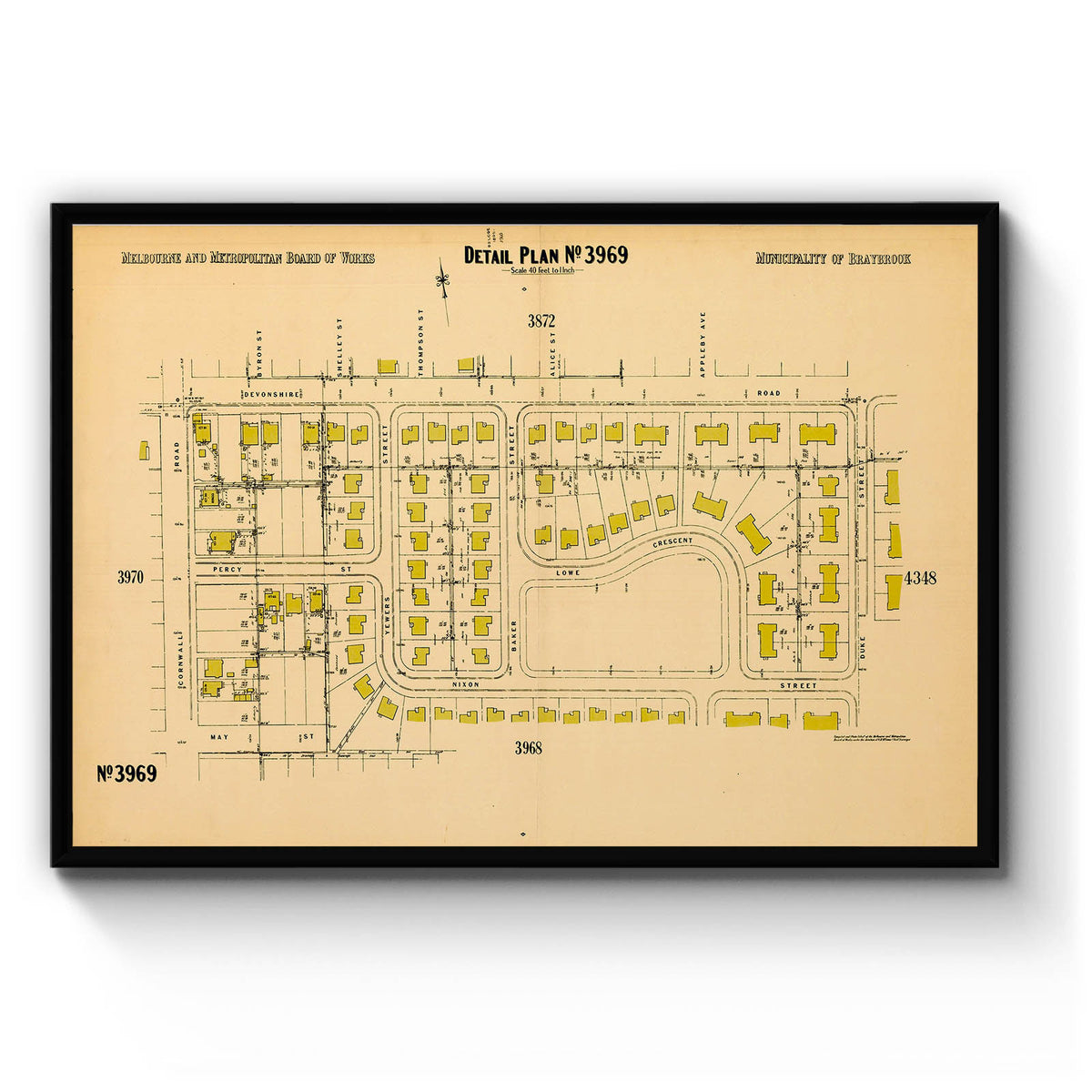 Braybrook, Victoria Australia Vintage Map #31 (194-?) – Vintage Maps