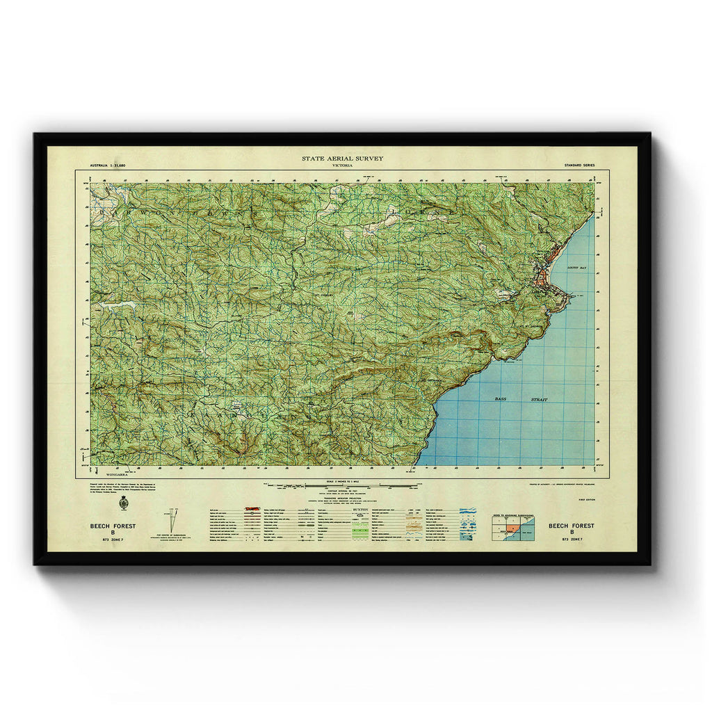 Lorne, Victoria Vintage Maps