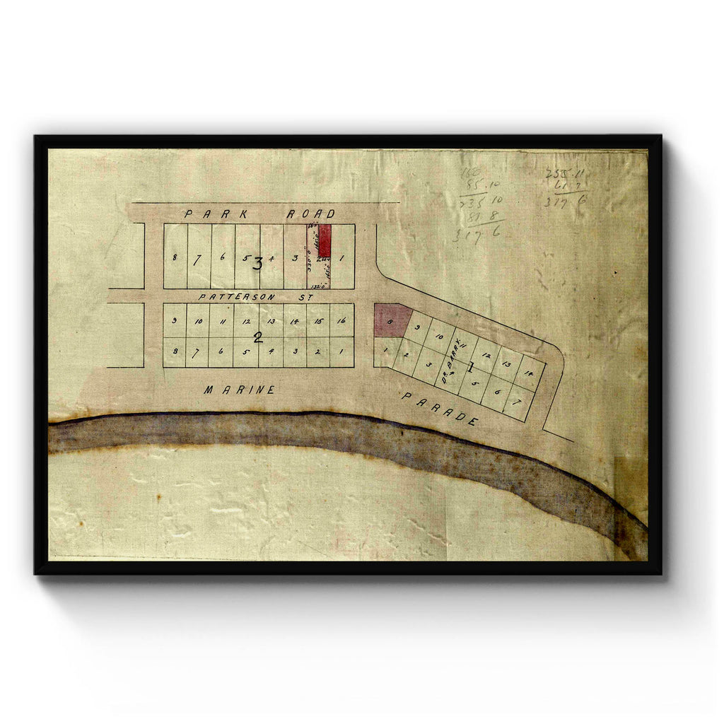 Middle Park, Victoria Vintage Maps