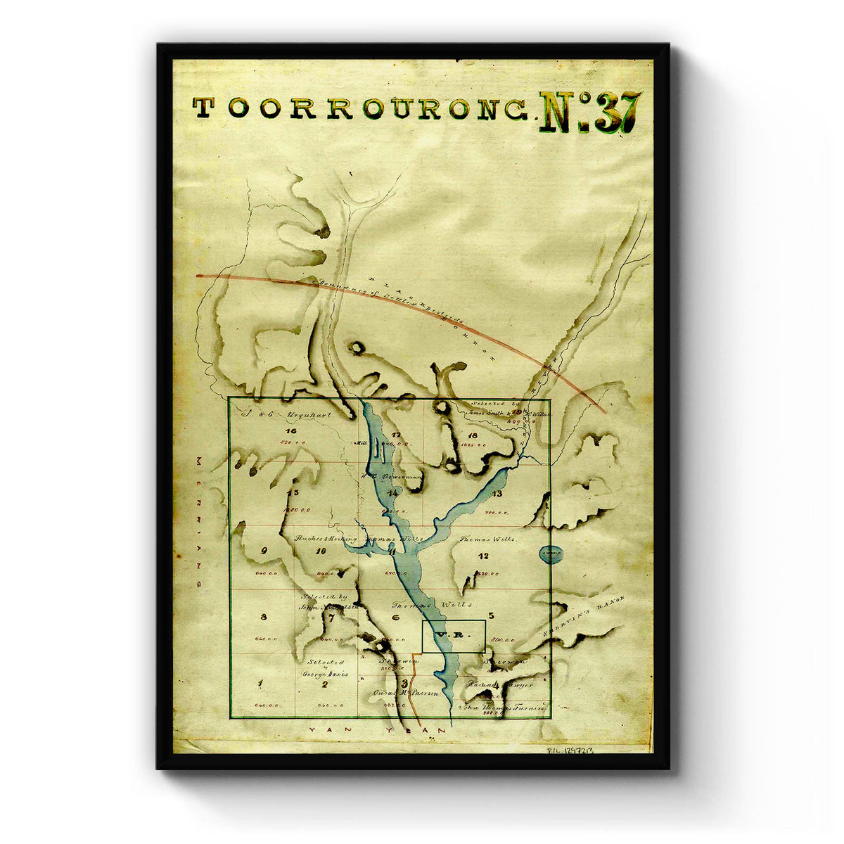 Whittlesea, Victoria Australia Vintage Map #5 (185-?) – Vintage Maps