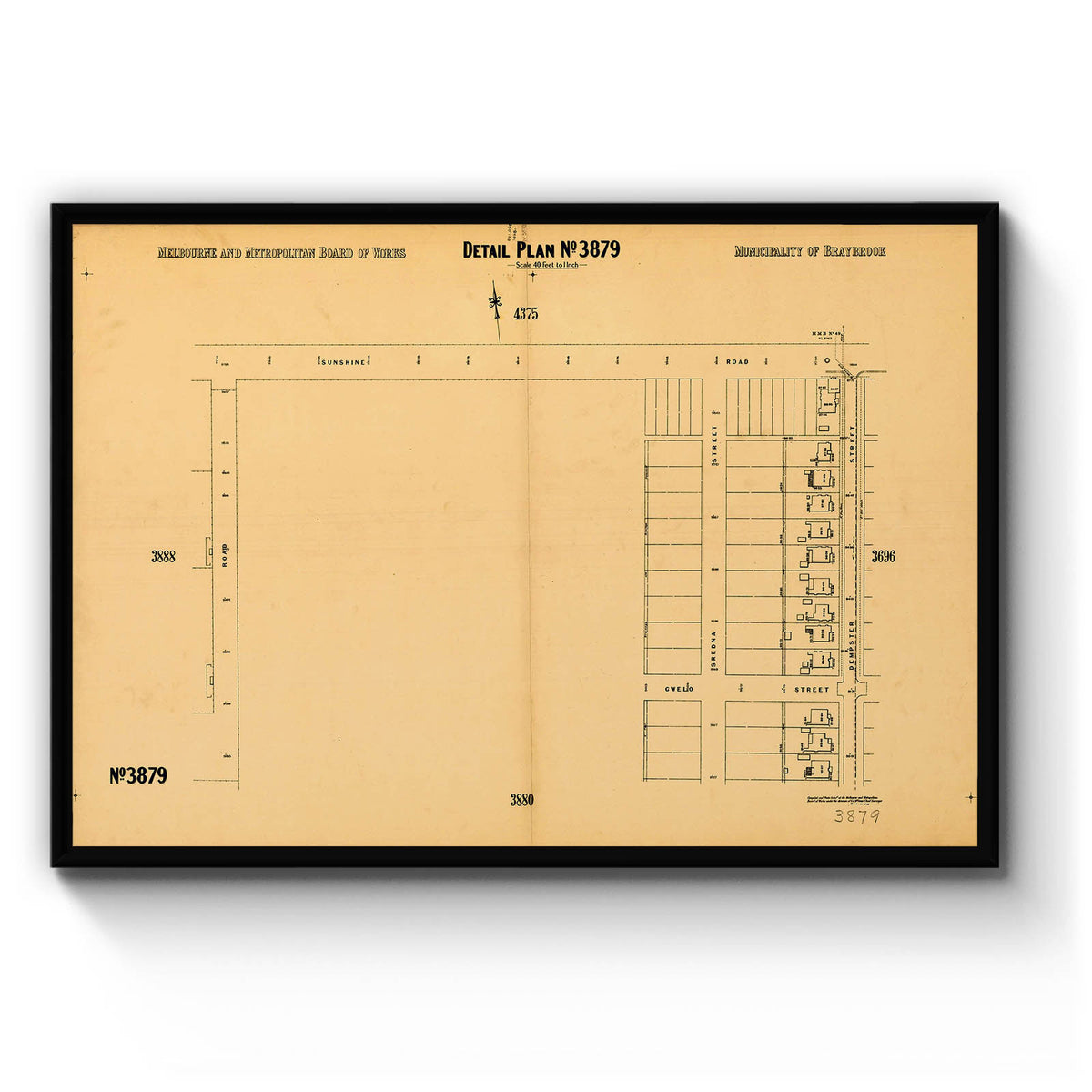 Maribyrnong, Victoria Australia Vintage Map #11 (1946) – Vintage Maps