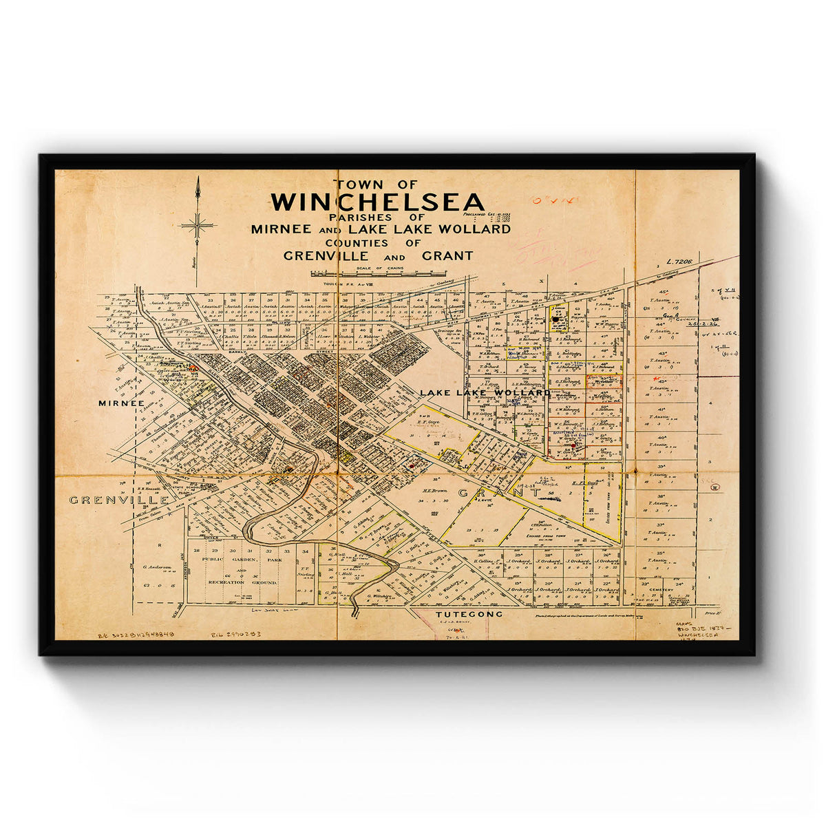 Winchelsea, Victoria Australia Vintage Map #11 (1938) – Vintage Maps