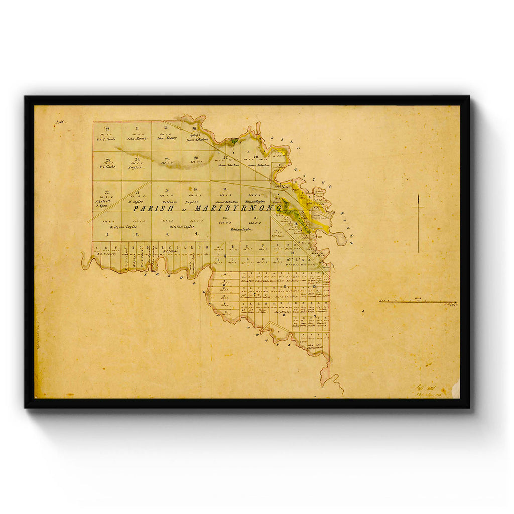 St Albans, Victoria Vintage Maps