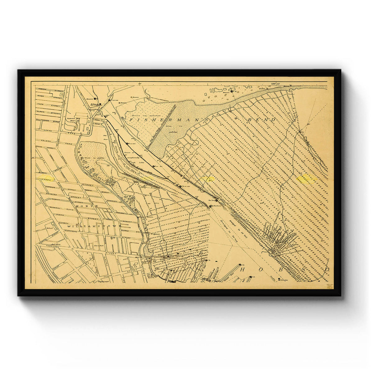 Williamstown, Victoria Australia Vintage Map #69 (1931) – Vintage Maps