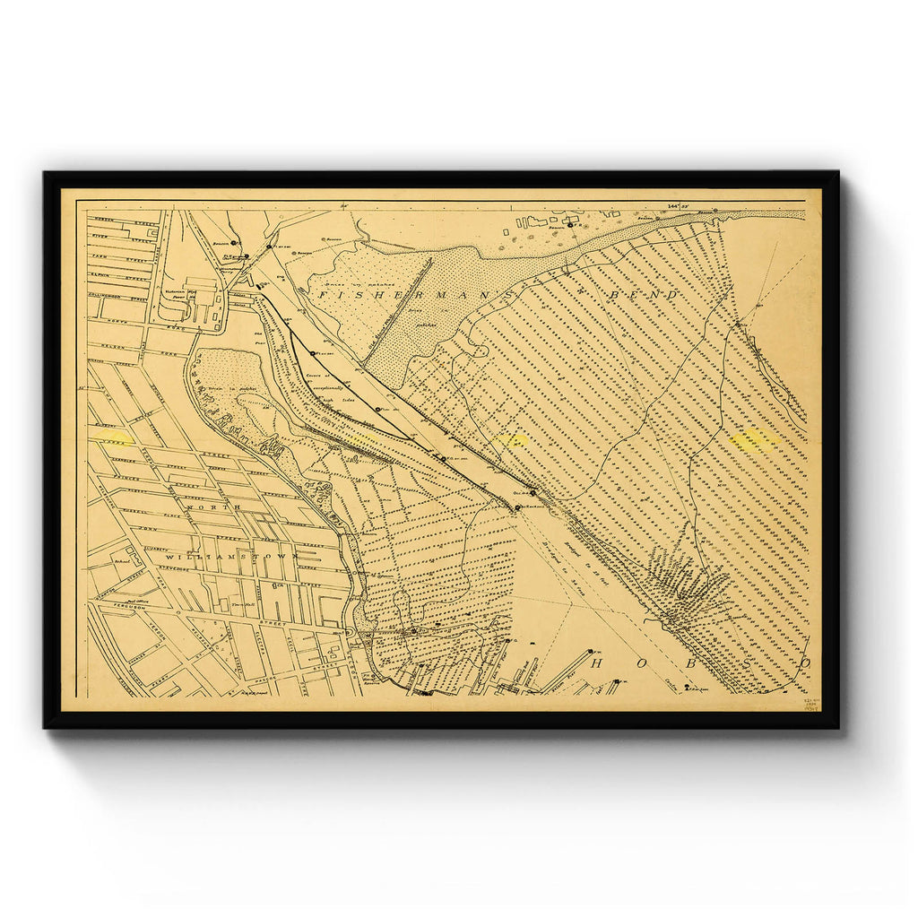 Williamstown, Victoria Vintage Maps