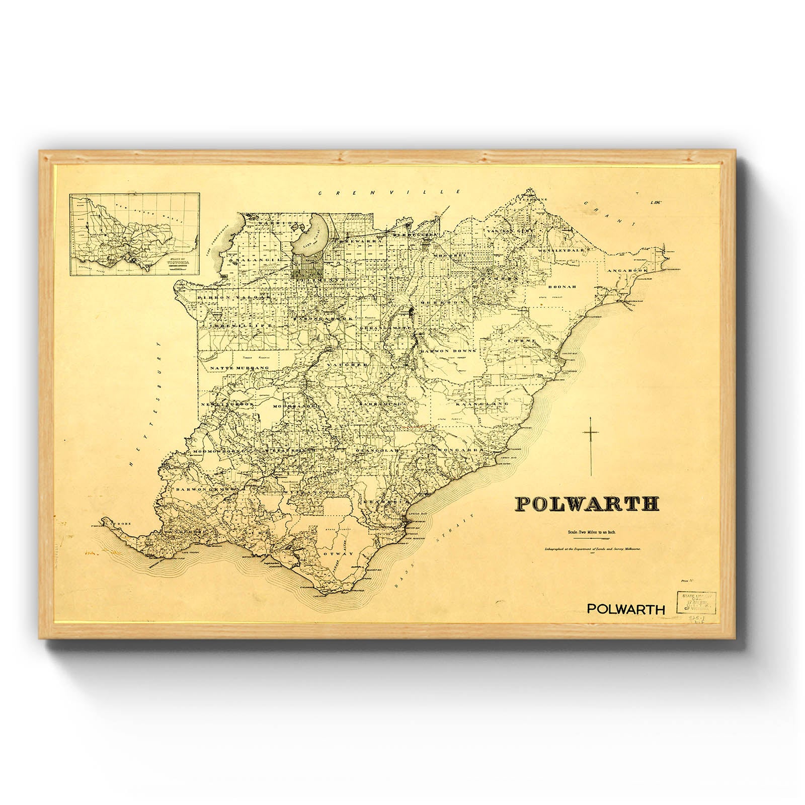 Colac, Victoria Australia Vintage Map #8 (1927) – Vintage Maps
