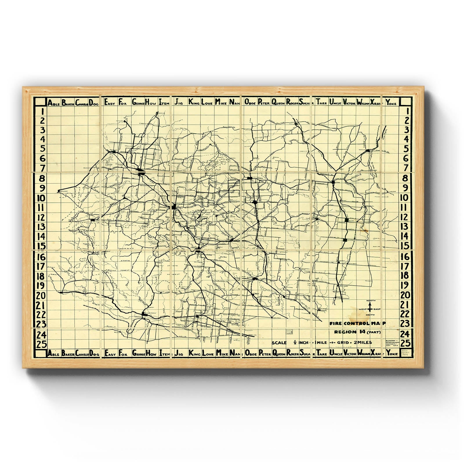 Gisborne, Victoria Australia Vintage Map #16 (1954) – Vintage Maps