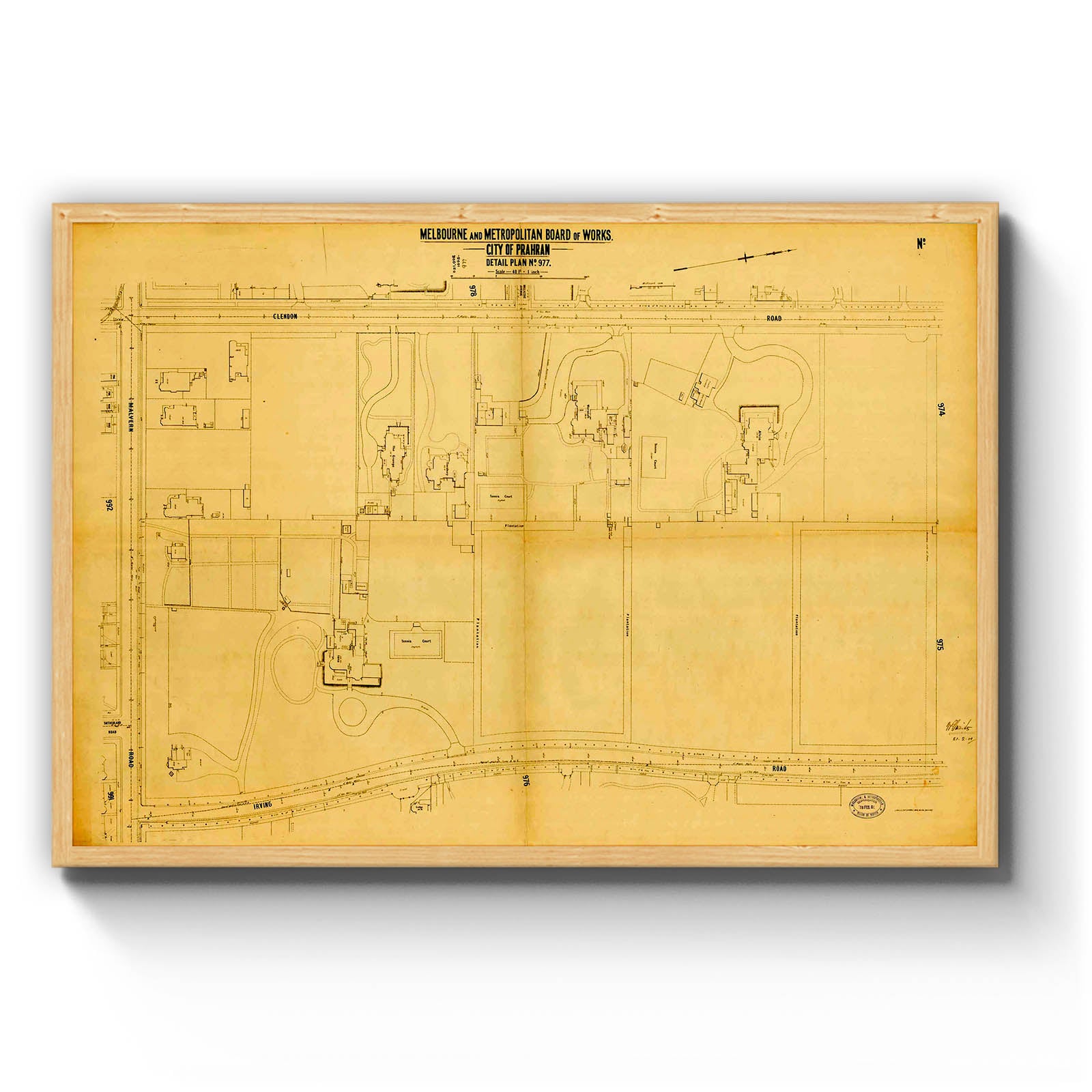 Toorak, Victoria Australia Vintage Map #22 (1900) – Vintage Maps