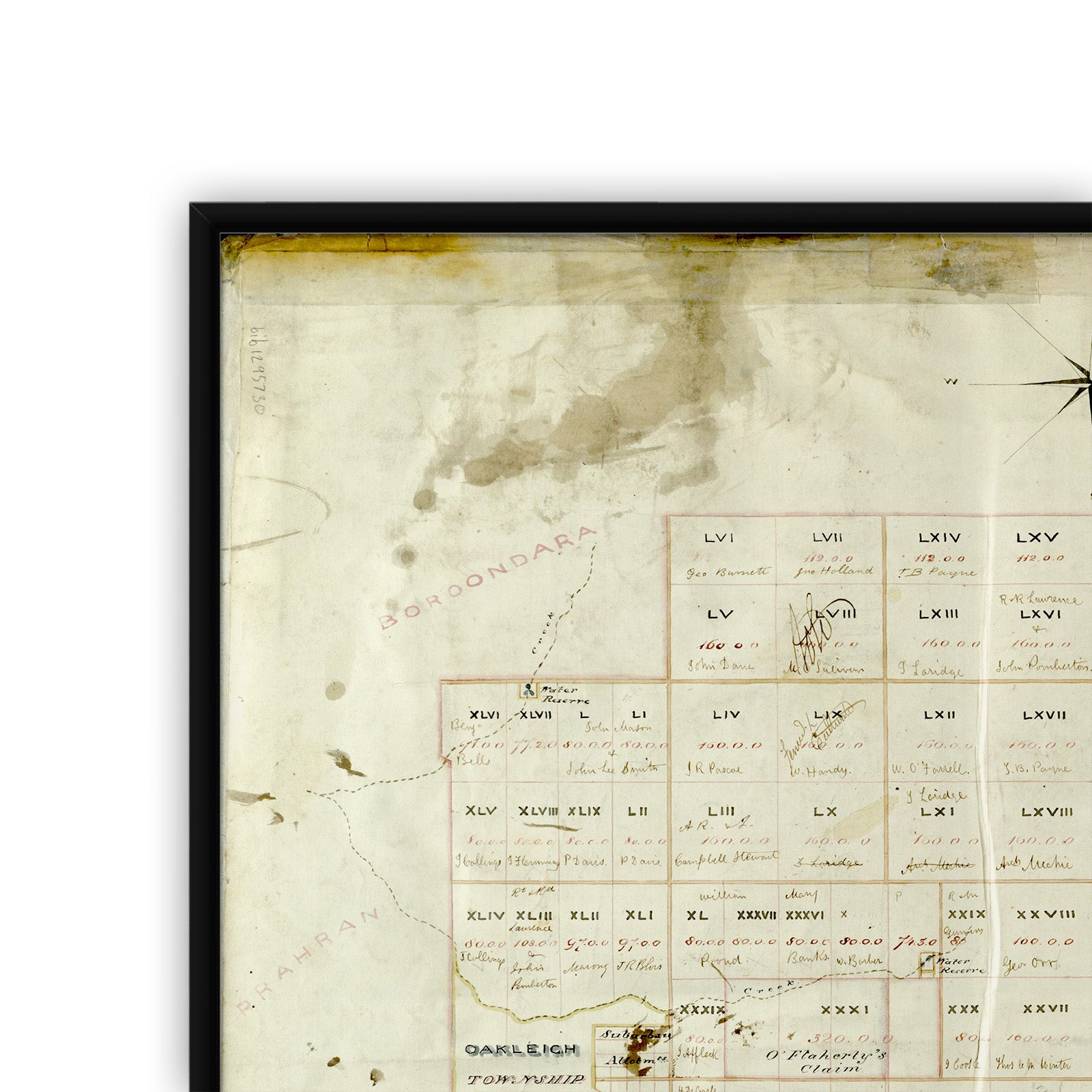 Town of Mulgrave - Map #2 (1850?) – Vintage Maps