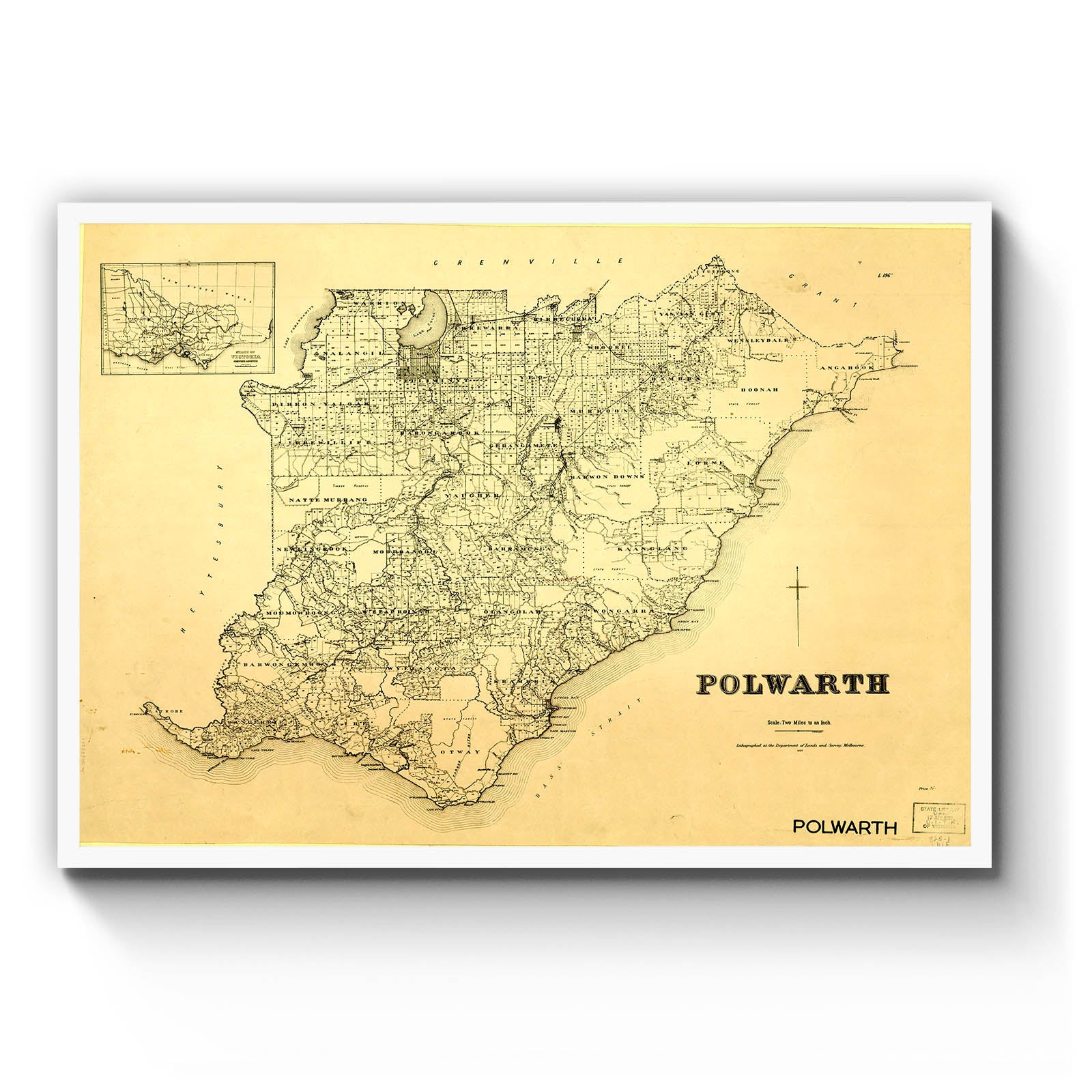 Colac, Victoria Australia Vintage Map #8 (1927) – Vintage Maps