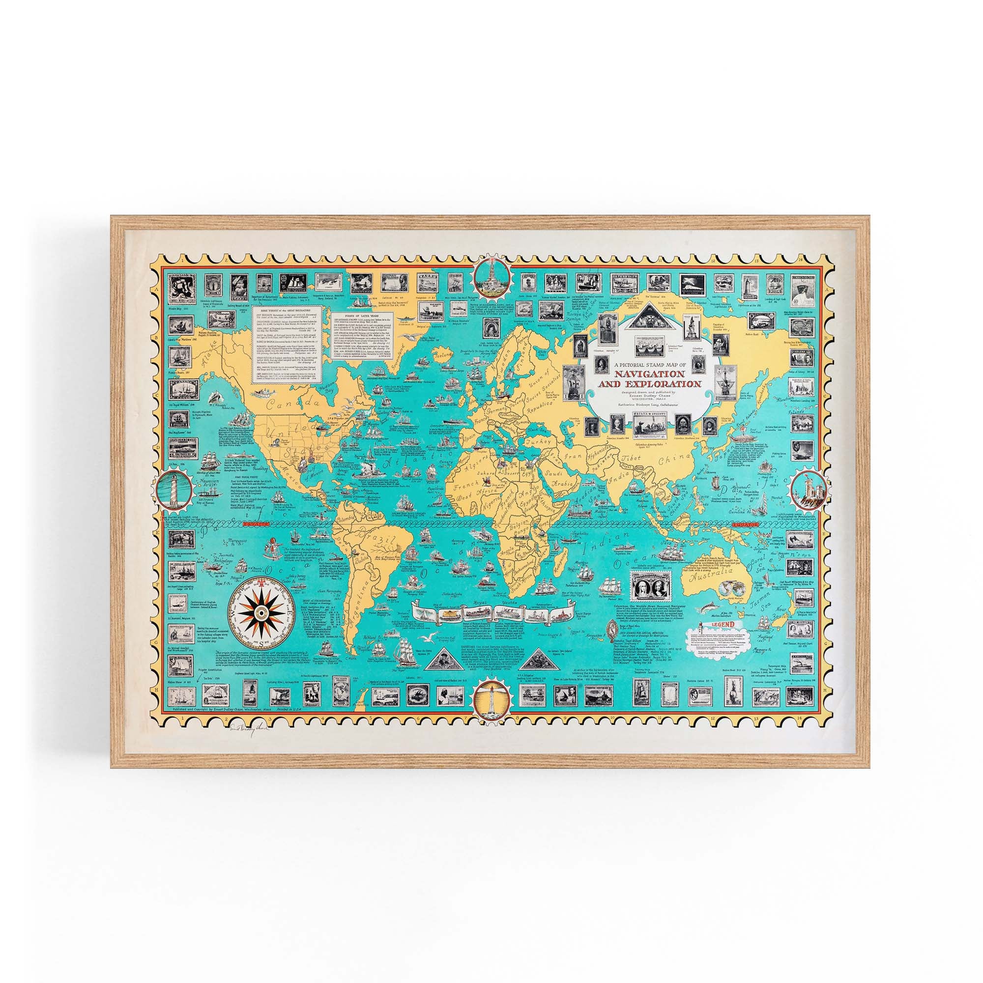 1878 Vintage Map of The World – Vintage Maps