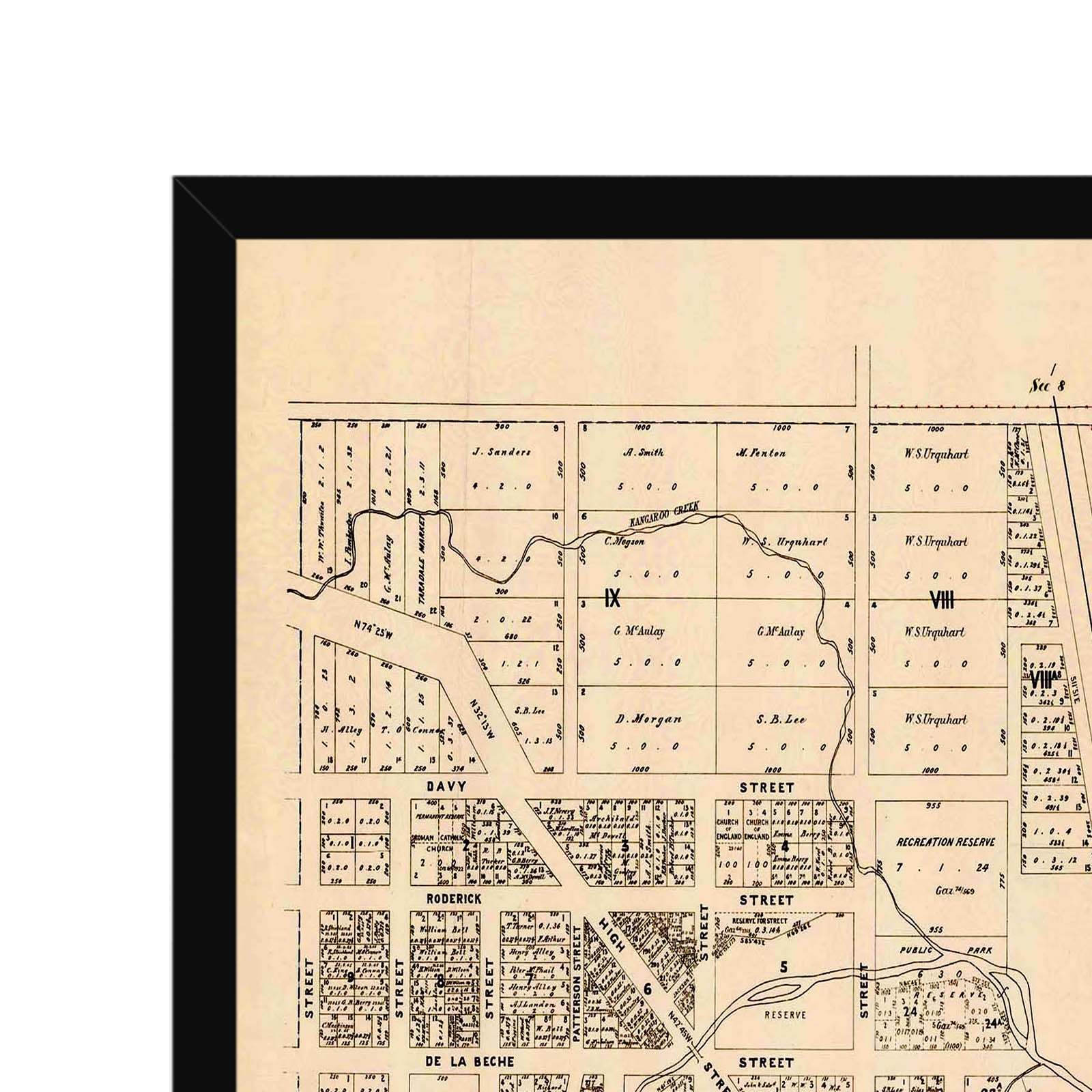 Taradale, Victoria Australia Vintage Map #1 (1879) – Vintage Maps