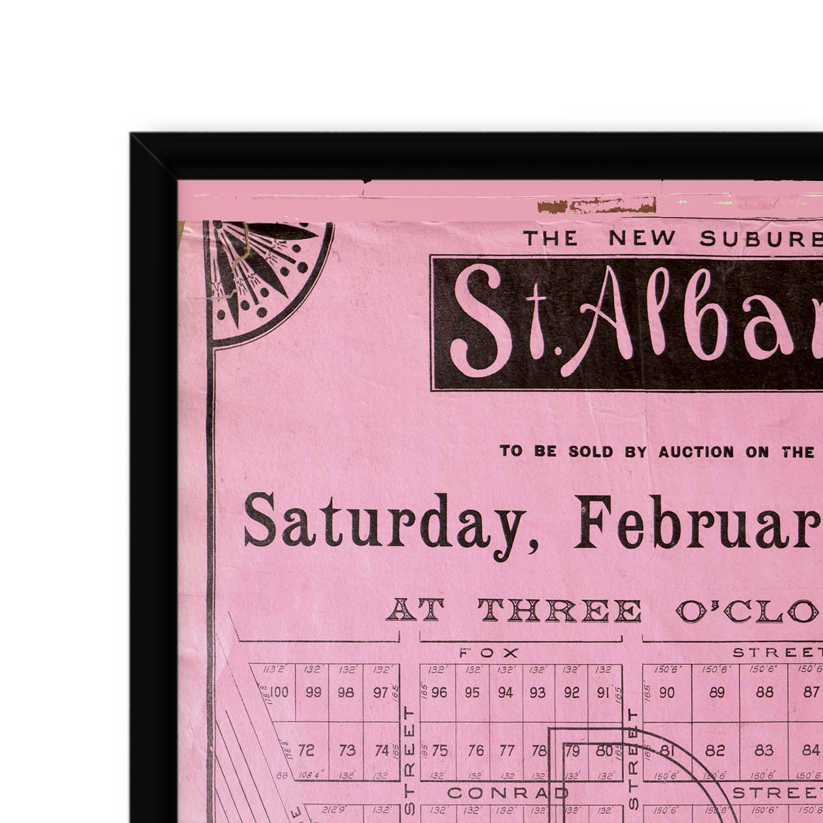 St Albans, Victoria Australia Vintage Map #4 (1888) – Vintage Maps