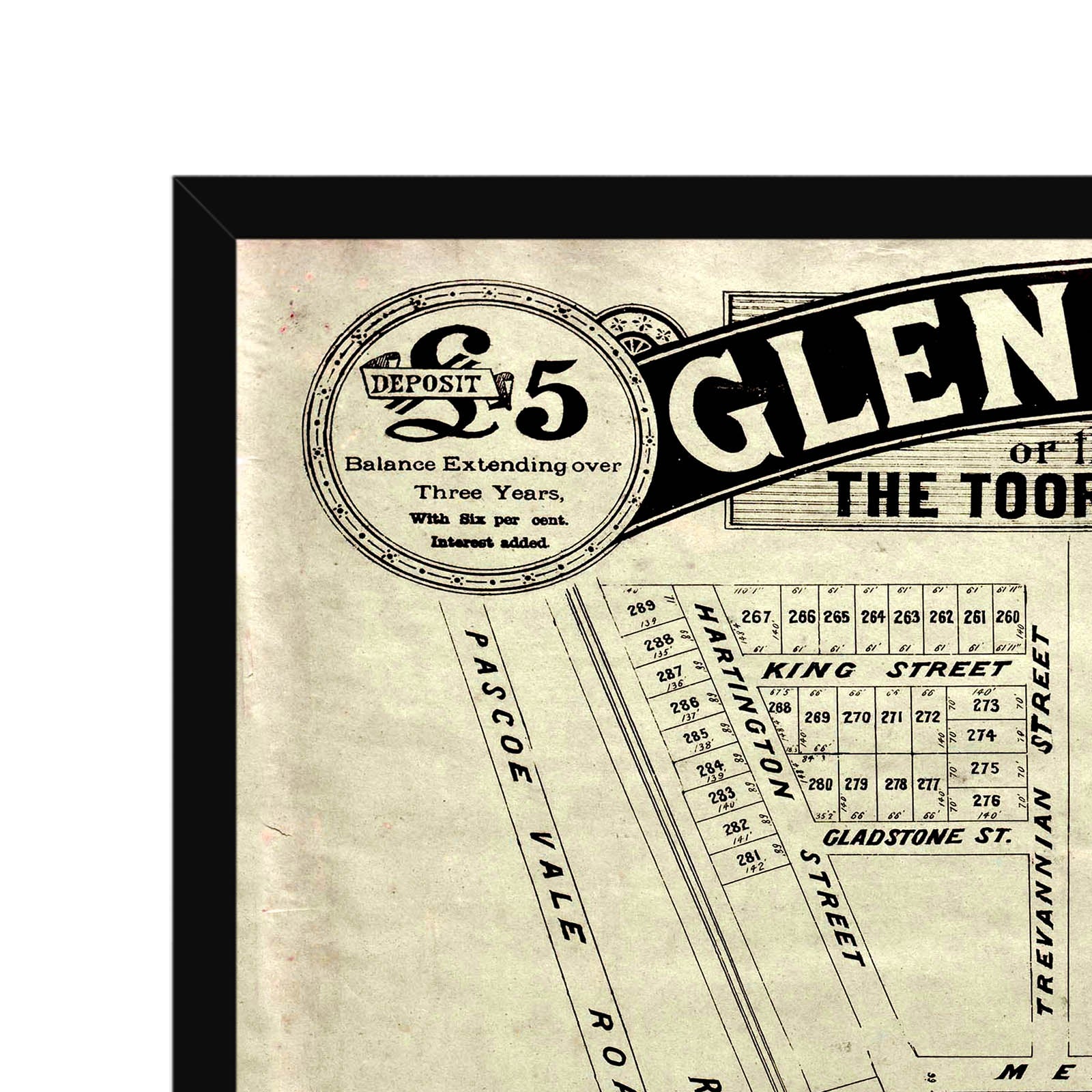 Glenroy, Victoria Australia Vintage Map #5 (1888) – Vintage Maps