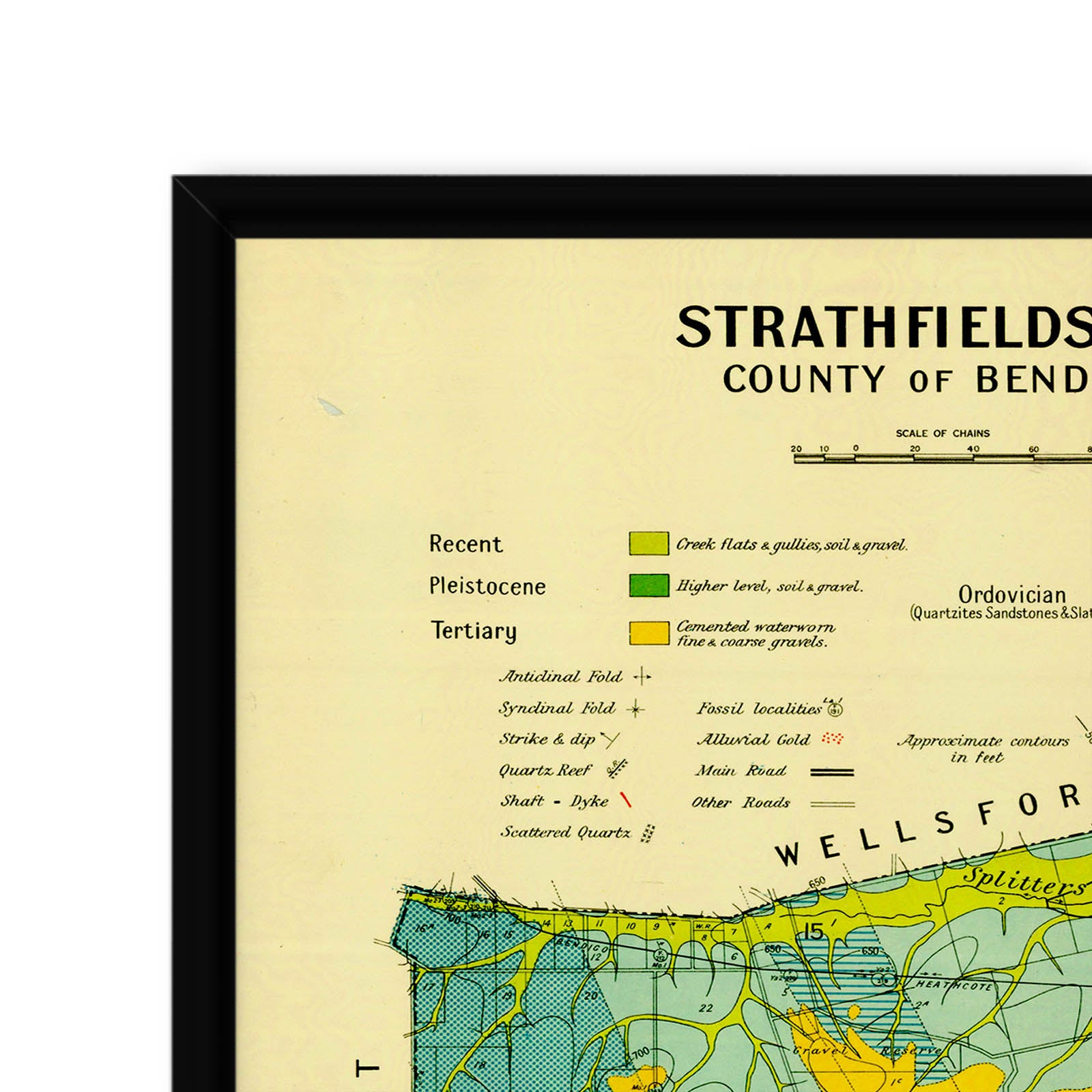 Strathfieldsaye, Victoria Australia Vintage Map #6 (1956) – Vintage Maps
